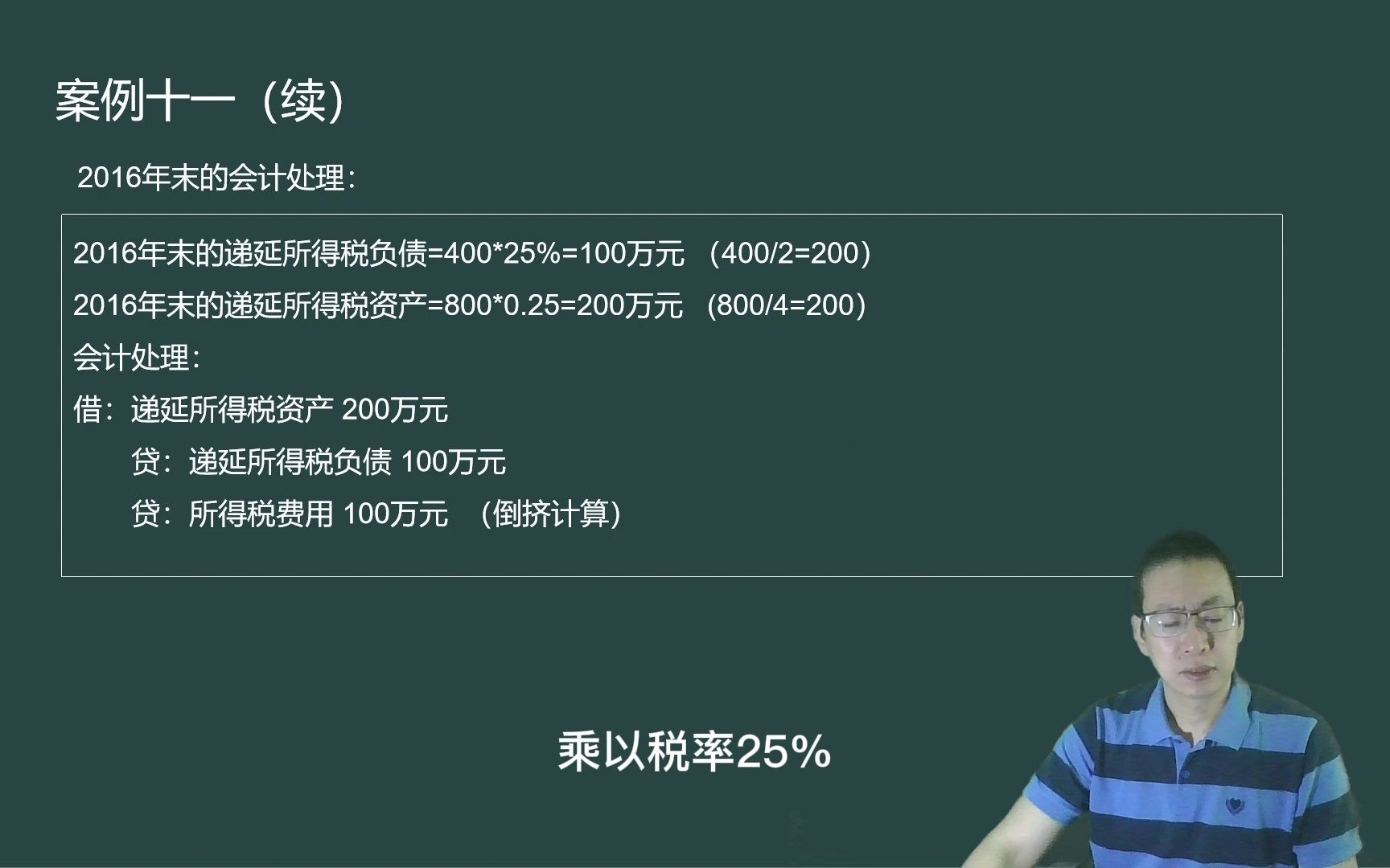 【会计处理】递延所得税(11)