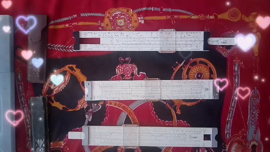 上世纪五六十年代科学计算尺