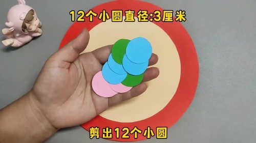 二年级手工钟表又简单又漂亮,认识时间,学习更轻松