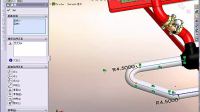 SolidWorks视频教程-在消防车产品设计的管路应用技巧