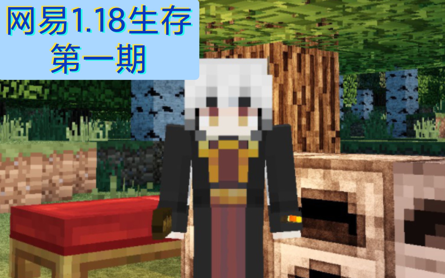 一个初一生存萌新,如何玩mc?⚡️网易我的世界1.18生存⚡️:第一期!(...