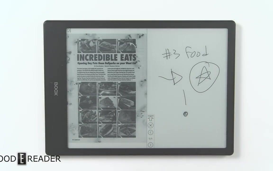 【油管搬运】Goodereader 文石note评测——PDF阅读体验