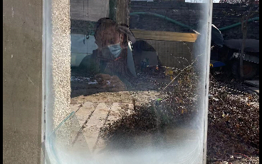 玻璃划痕修复之磨砂玻璃变高透玻