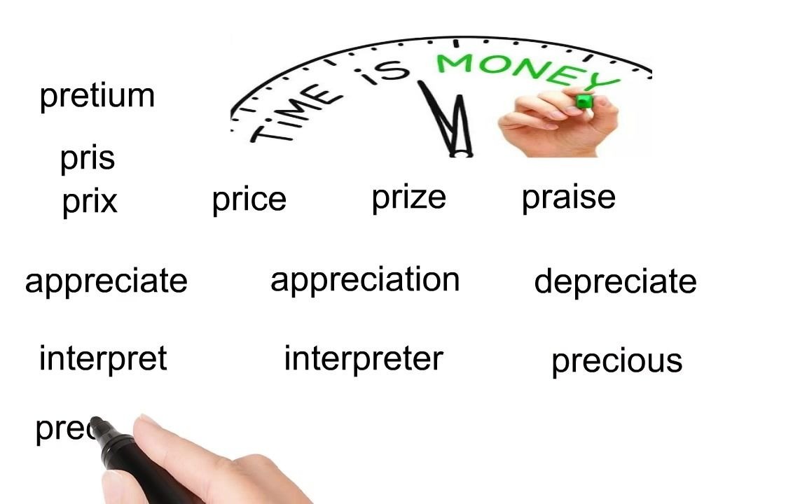 Jason|词源知识之pretium价格价值跟杰森老师轻松学英语英语单词记忆...