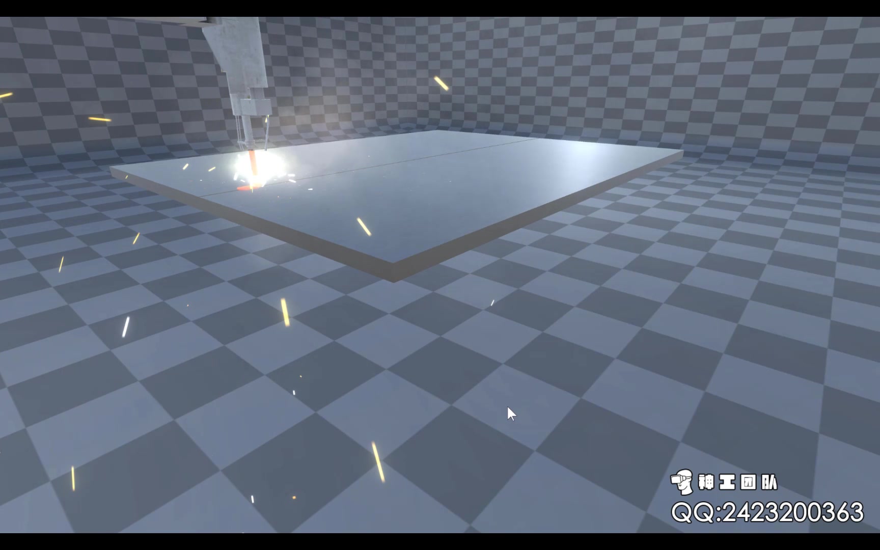 【三维VR演示】电焊焊接虚拟仿真演示DEMO(神工团队)