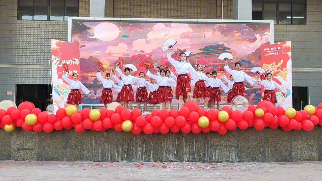 小学六年级 元旦文艺汇演 舞蹈 《寄明月》