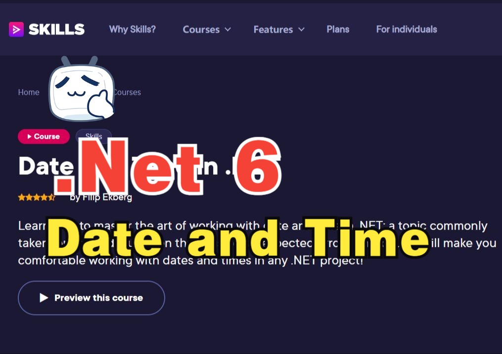[中文字幕]Date and Time in .NET 6