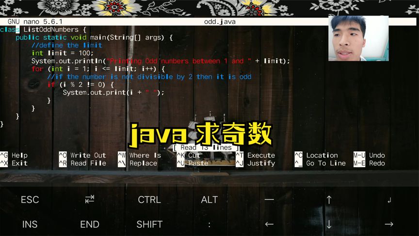 java编程语言的基础学习,求1到100的奇数,电脑求数学问题就是快