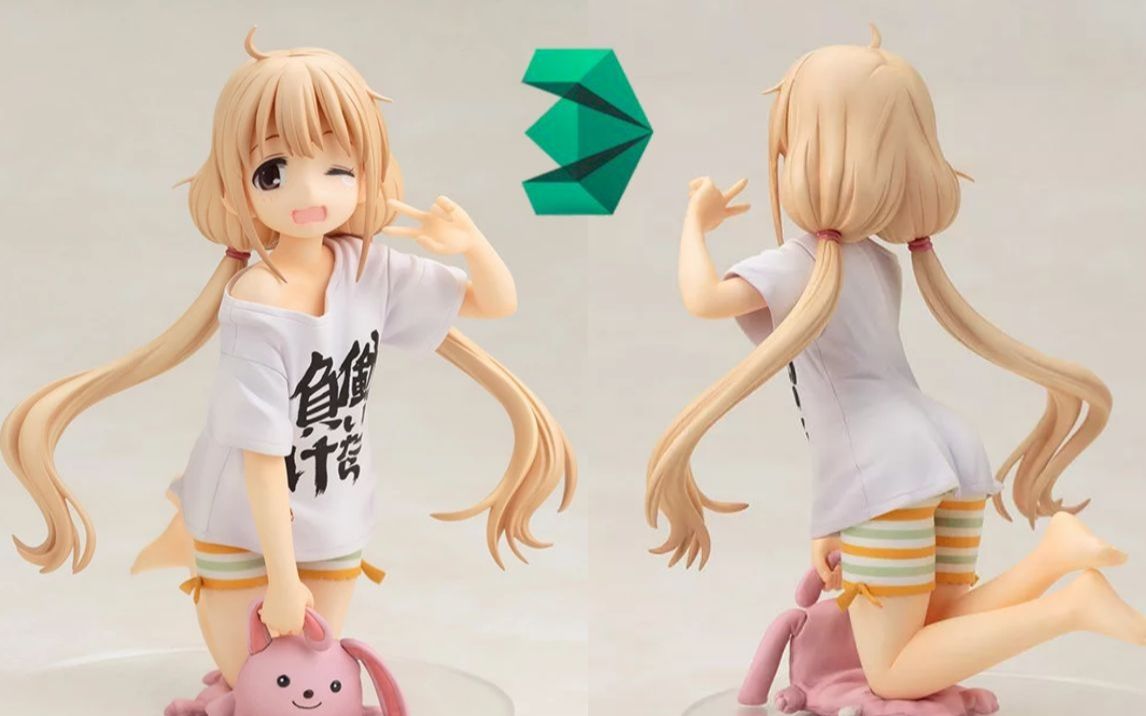 ...建模】萌萌哒二次元小女孩,全身模型制作教学,手办级原型模型制作