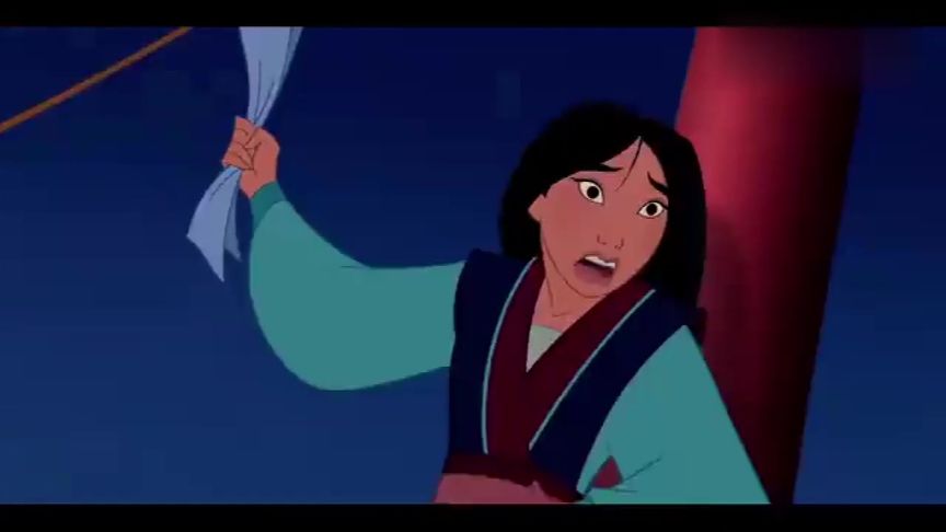 动画花木兰:花木兰真是英勇!面对匈奴单于一点也不含糊