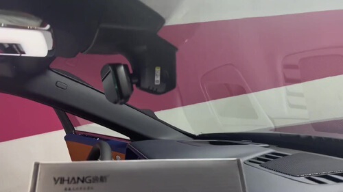 劳斯莱斯·库里南专用隐藏式行车记录仪记录仪安装效果分享!