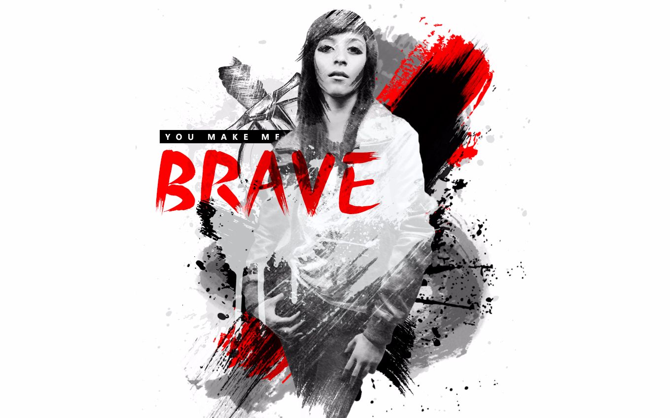 PS小课堂:使用蒙版制作一张酷炫水墨喷溅风格电影海报