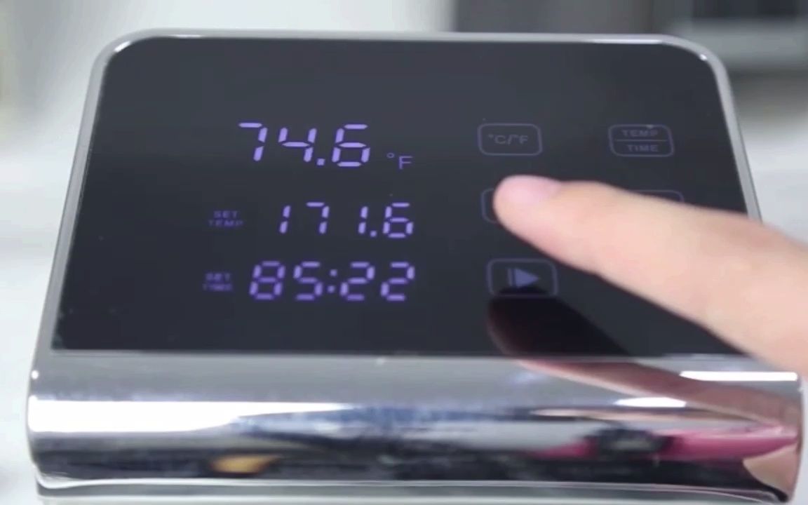 美国VESTA SV330低温慢煮机 西厨美食分子料理机 设置使用教程