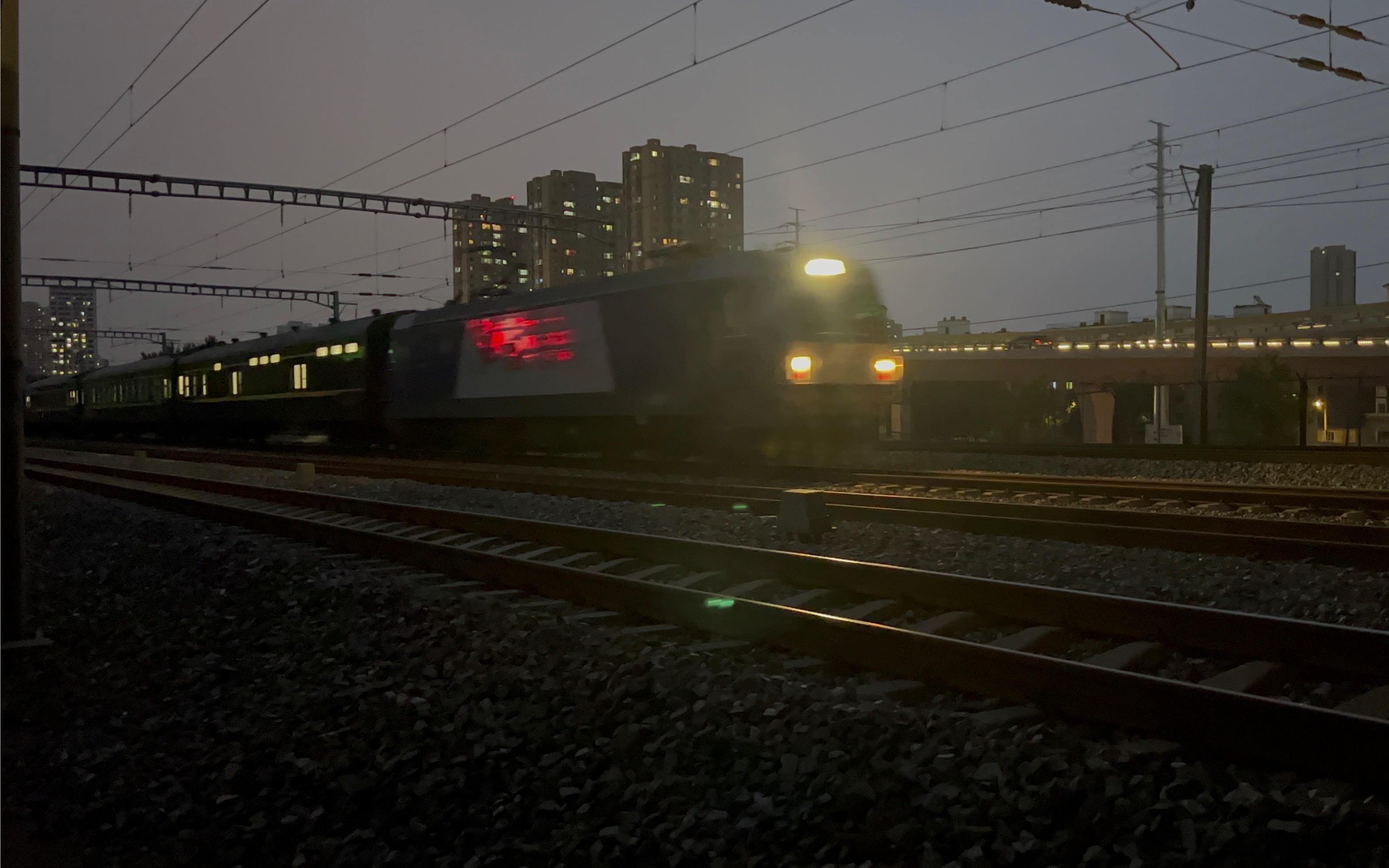 【铁路】2022.6.20 K346(沈阳北-温州)通过沈铁火车头佳园