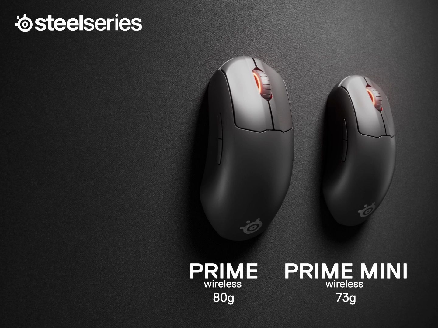 赛睿皮王系列-Prime mini电竞游戏鼠标,一亿次点击寿命的光磁微动