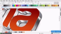 cdr立体字效果图 不锈钢立体字 cdr入门到高级 CorelDRAW教程