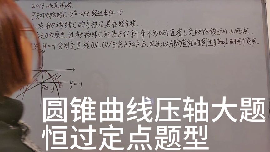 #学浪计划#高中数学圆锥曲线恒过定点问题