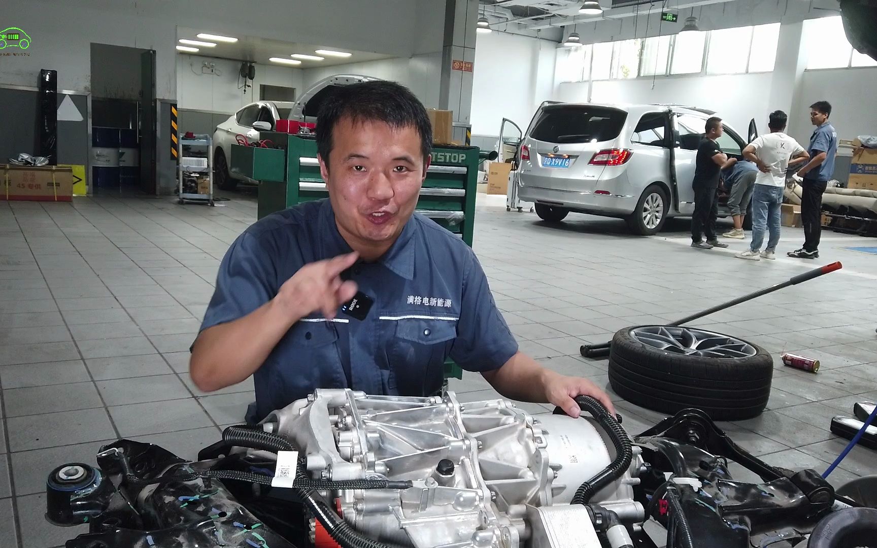 特斯拉Tesla Model 3“发动机”如何更换元宝梁?—新能源汽车维修