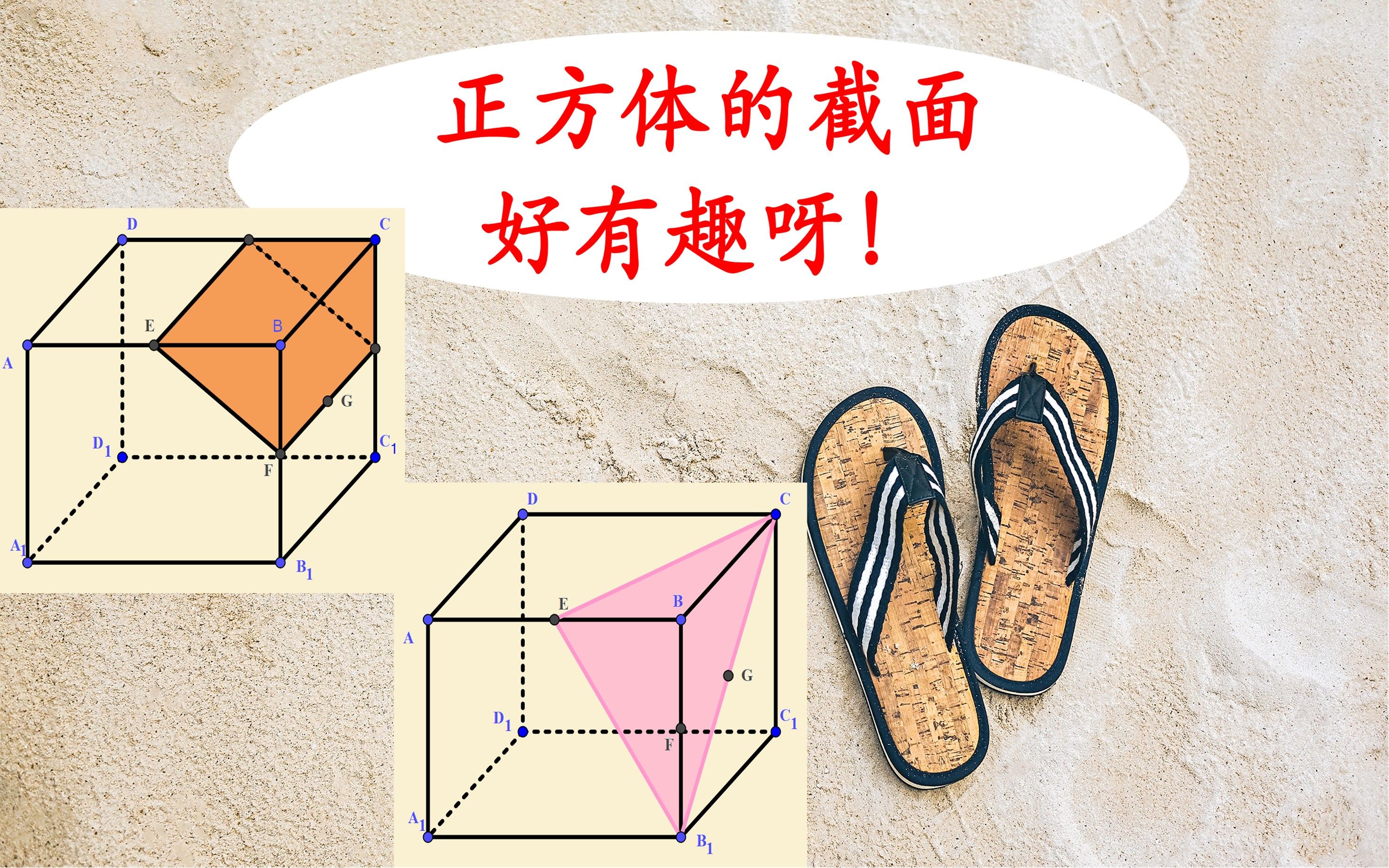 嘘,一个做题小技巧悄悄告诉你——正方体截面动态分析