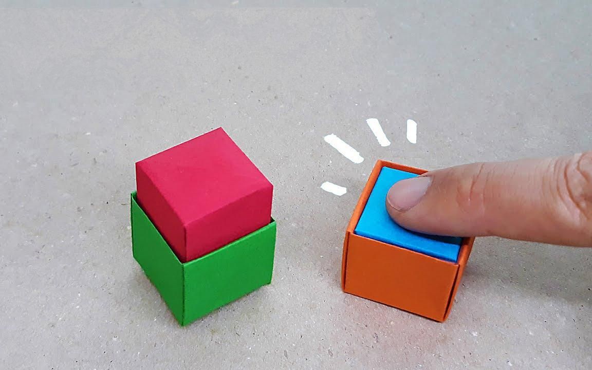 今天我们来制作一个折纸按钮!