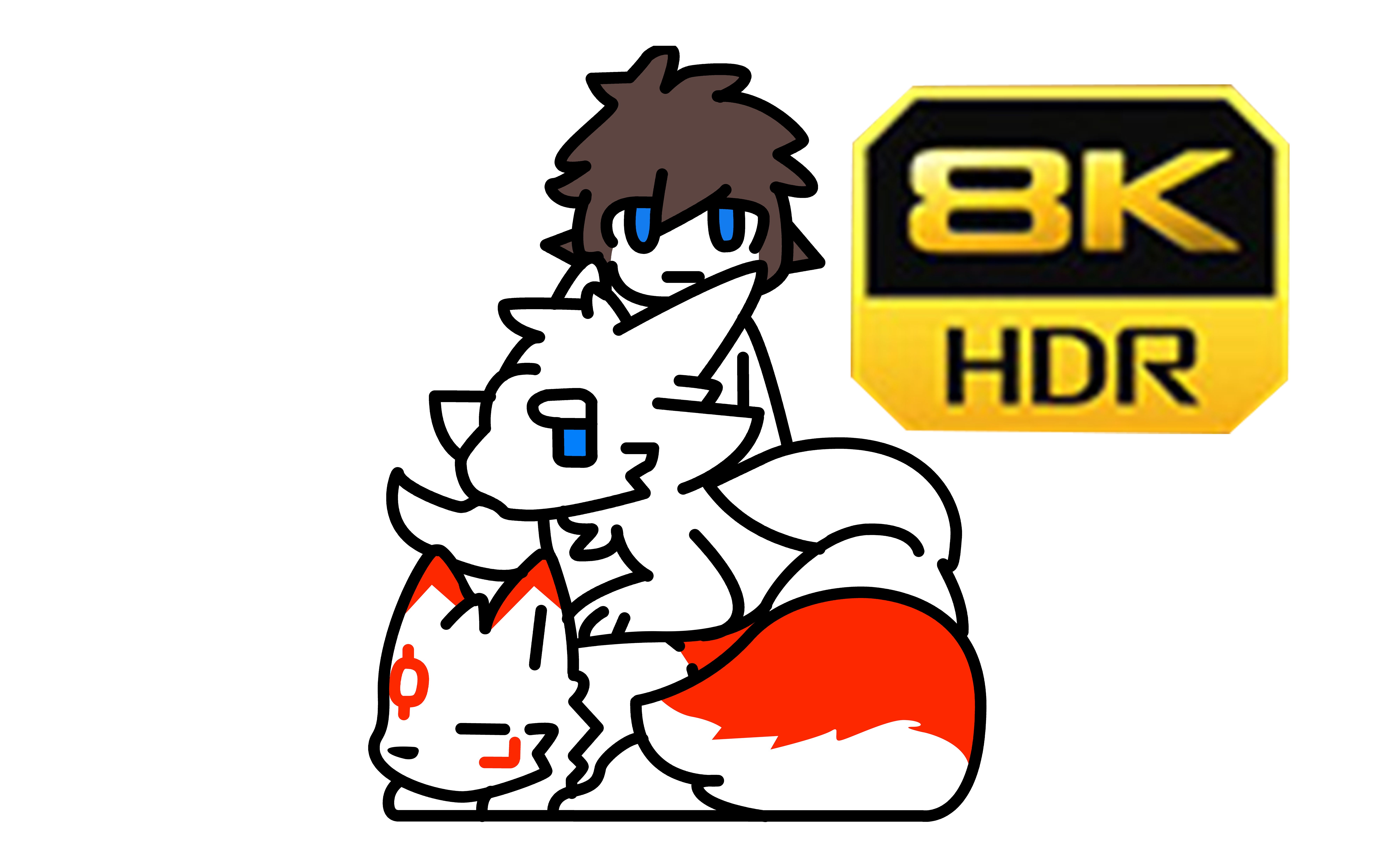 【8K】CHANGED结尾噬子和雪之龙与玩家对话8K重制