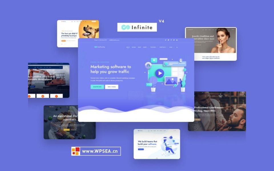 Infinite 多用途WordPress汉化主题