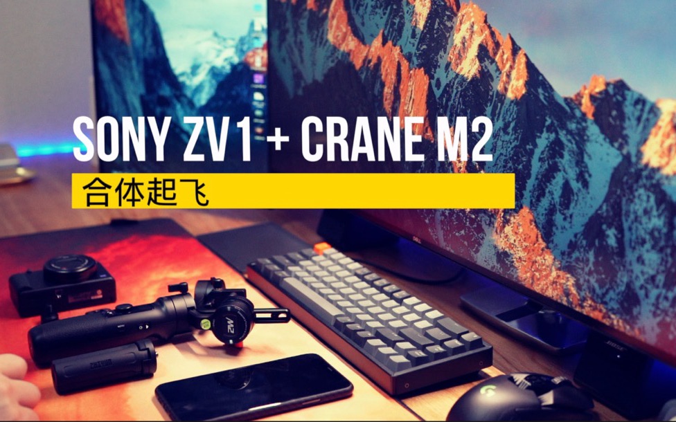 SonyZV1+智云云鹤M2合体