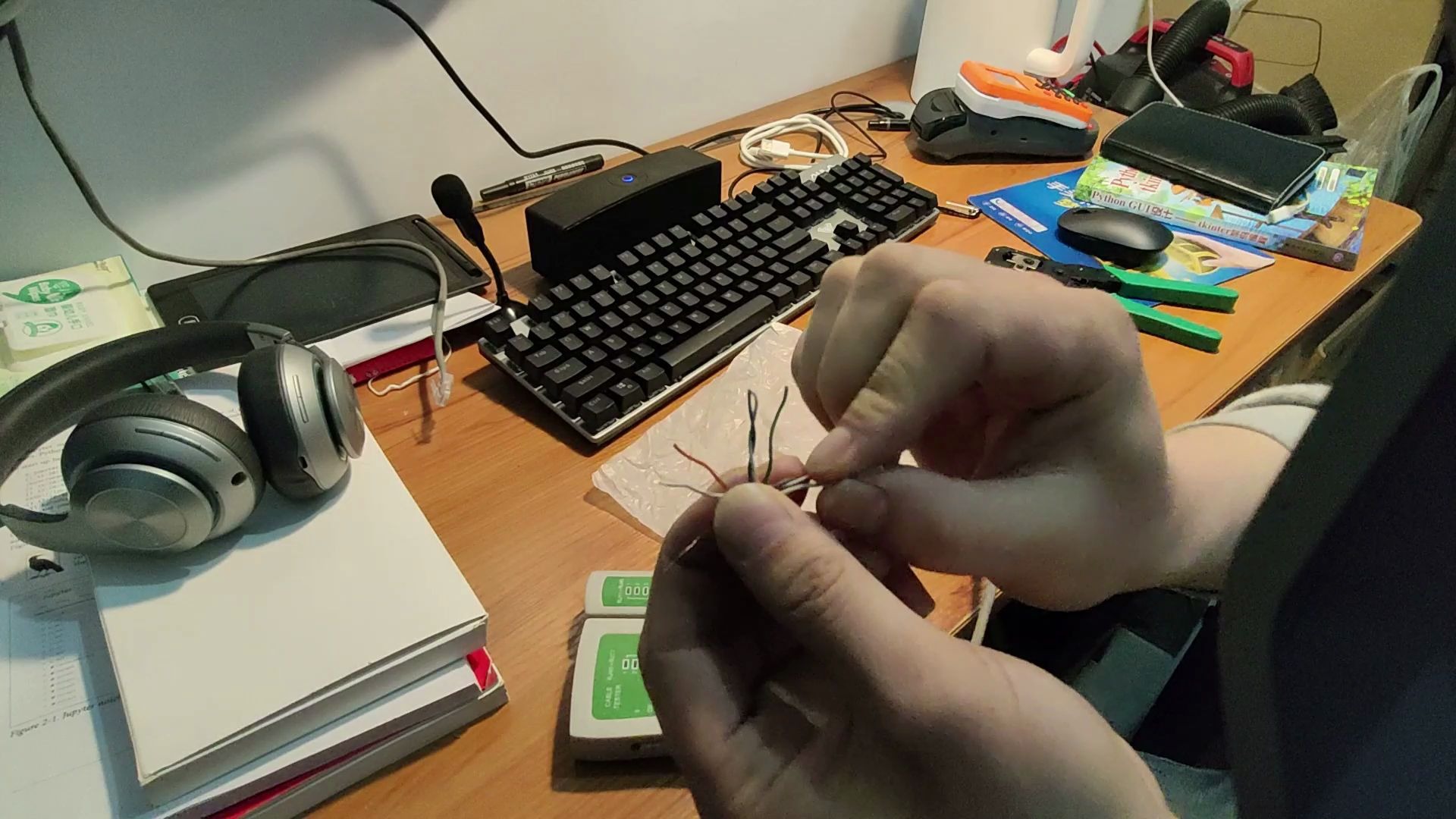 网线(双绞线)制作,组建家庭网络第一步