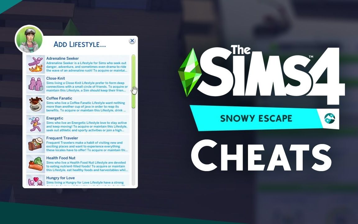 【葡萄吃月饼|搬运】模拟人生4系列分享 新作弊码 The Sims 4 Snowy ...