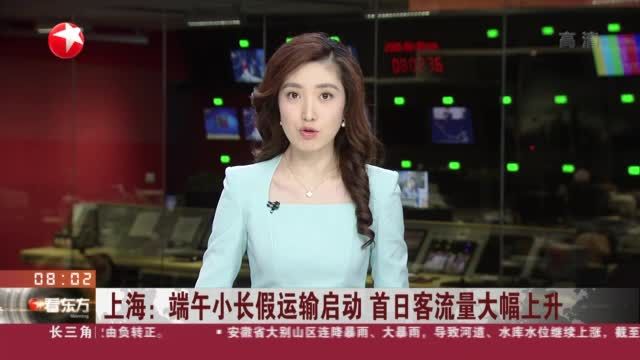 上海:端午小长假运输启动 首日客流量大幅上升