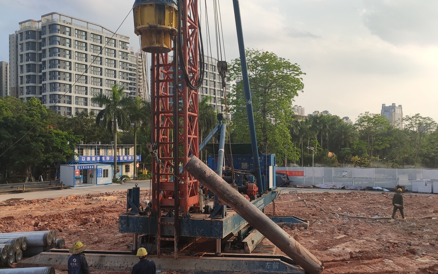 工地施工现场桩基础施工,如何整理其中原始数据,教你明白桩应该打多...