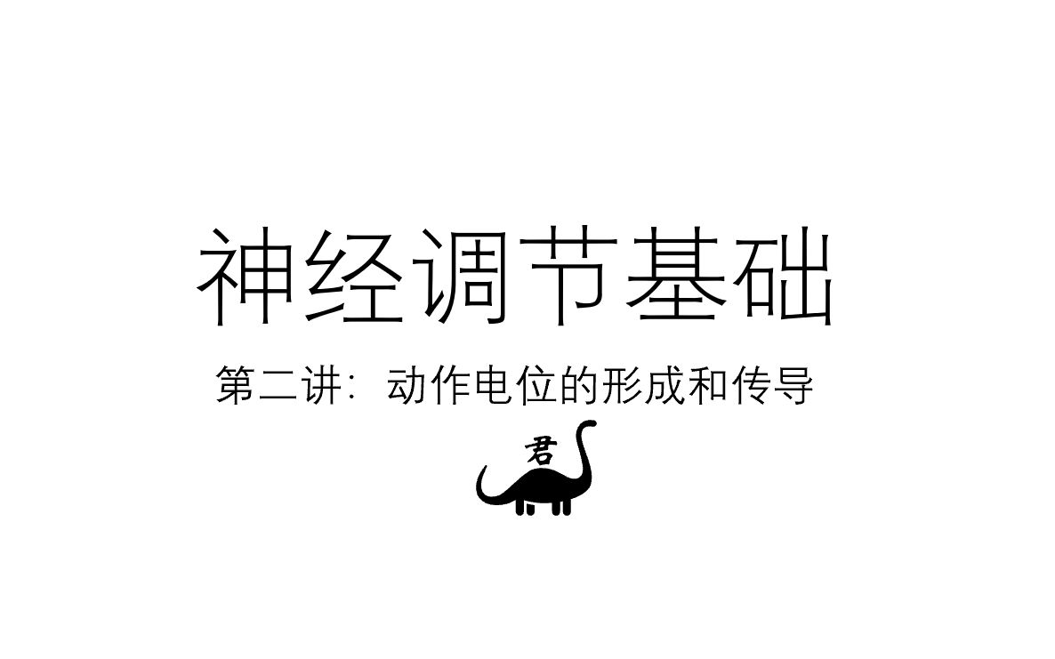 2神经调节基础-动作电位的产生和传导