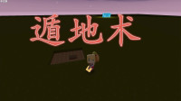 迷你世界 遁地术 一个方块bug 卡视角技术