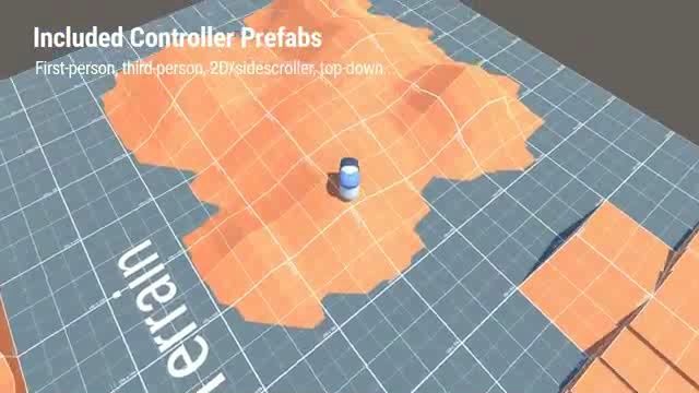 立体角色多维移动Unity游戏素材资源