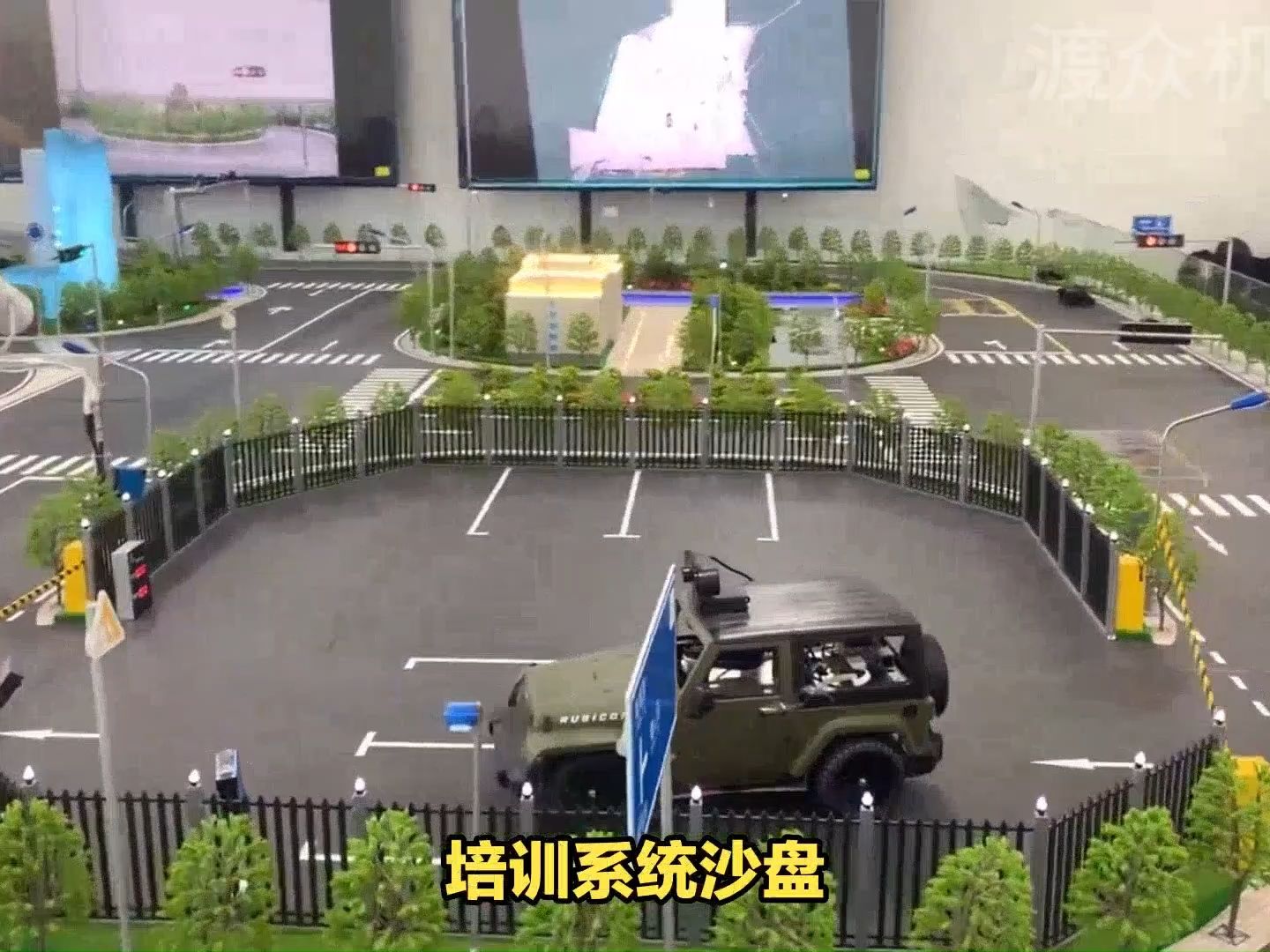 智慧交通沙盘汇集了智能汽车、RFID定位、图像识别、传输、智能...