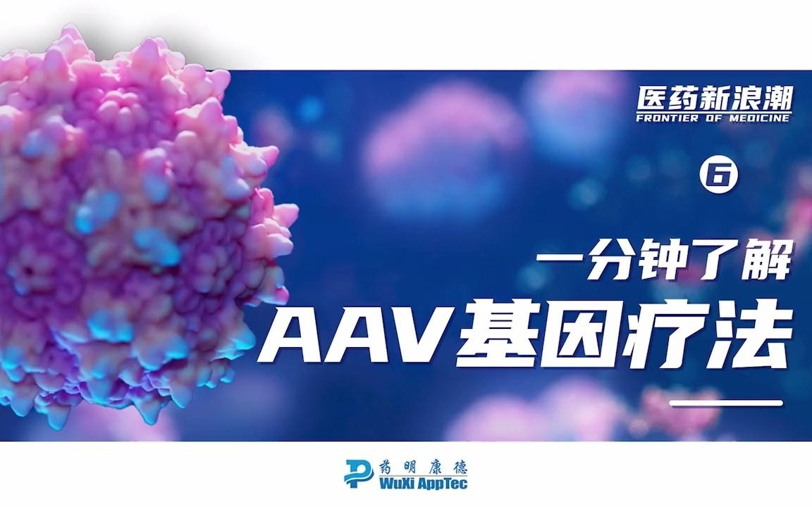医药新浪潮 |一分钟了解AAV基因疗法