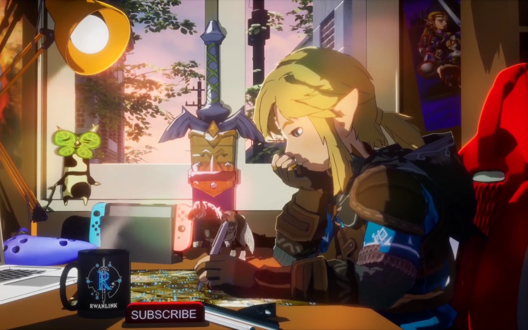 玩家自制『塞尔达传说:旷野之息2』同人动画:林克你还记得我吗?