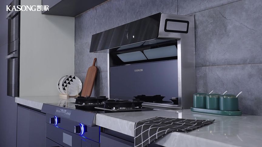 #燃气灶 #高颜值厨具 #蒸烤一体集成灶 #厨房神器 #厨卫电器