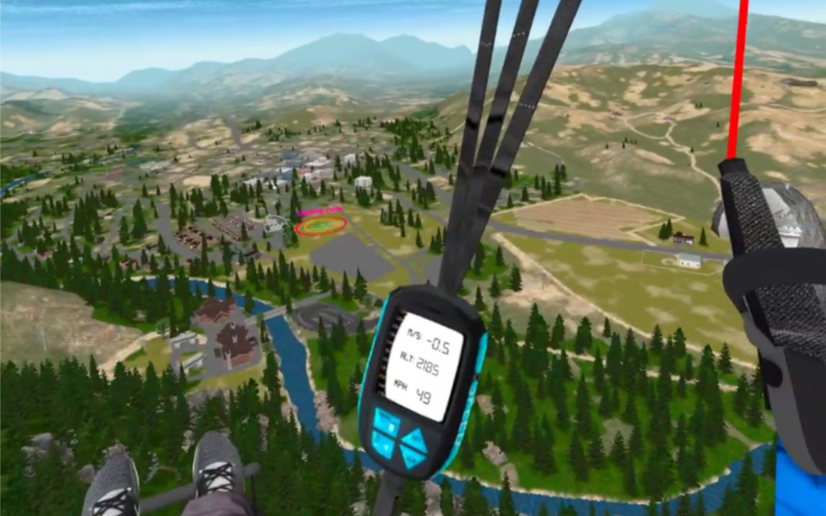 glider sim meta quest 2 滑翔伞vr模拟游戏