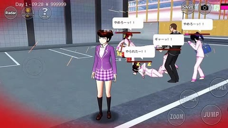 樱花校园模拟器搞笑迷你喜剧恶搞整蛊