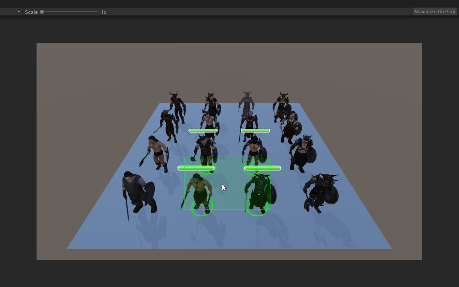【Unity】策略游戏框选功能 1.0