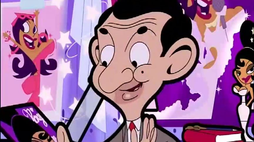 憨豆动画版:憨豆疯狂追星索要签名,没有什么能难倒憨豆先生