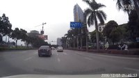 淘宝网店爱尚绿城汽车用品 任E行F9行车记录仪 道路实拍视频
