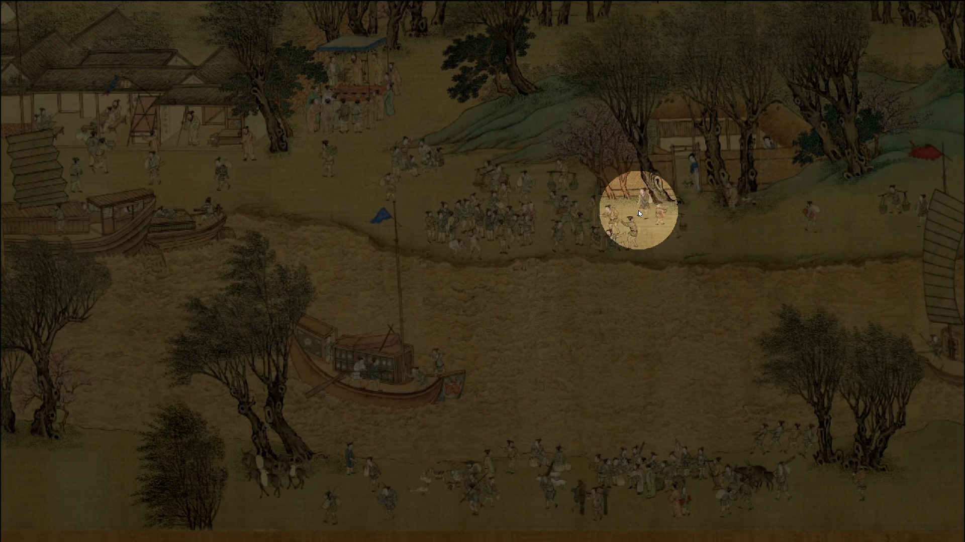 unity清明上河图动态画程序交互快速制作教程