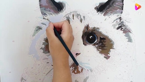 屎官给自家猫咪画画,猫咪看到自己的画像时,会感动吗?