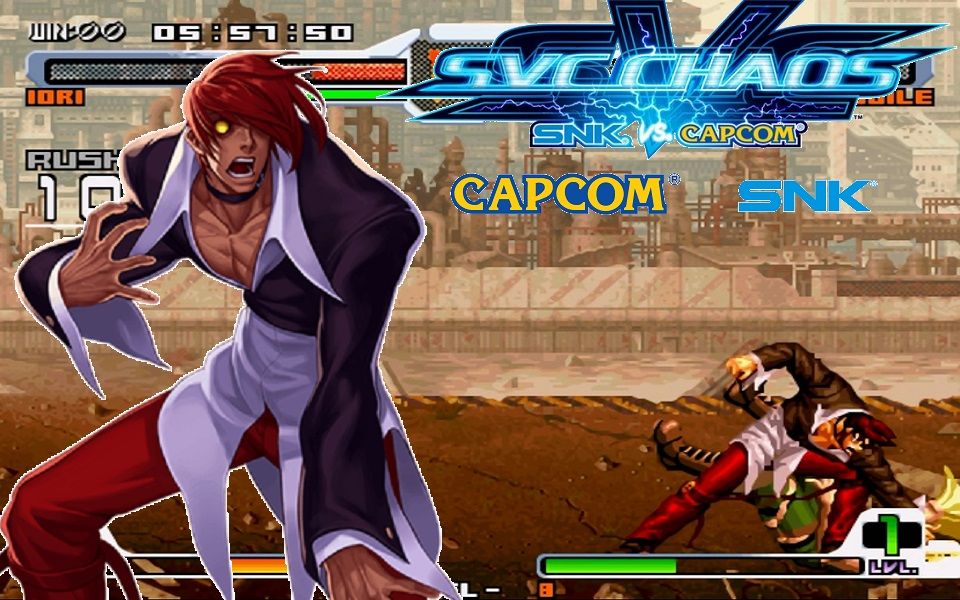 【街机】SNK对卡普空:SVC大乱战 实录最高难度 狂八神庵 全胜通关