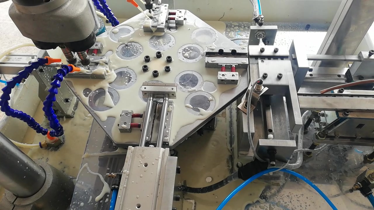 全自动钻攻一体机 数控钻孔攻丝机攻牙机 转盘机组合机床 多孔钻