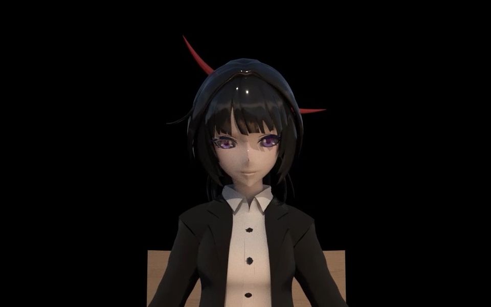 【3D】雷电芽衣的恐怖书桌