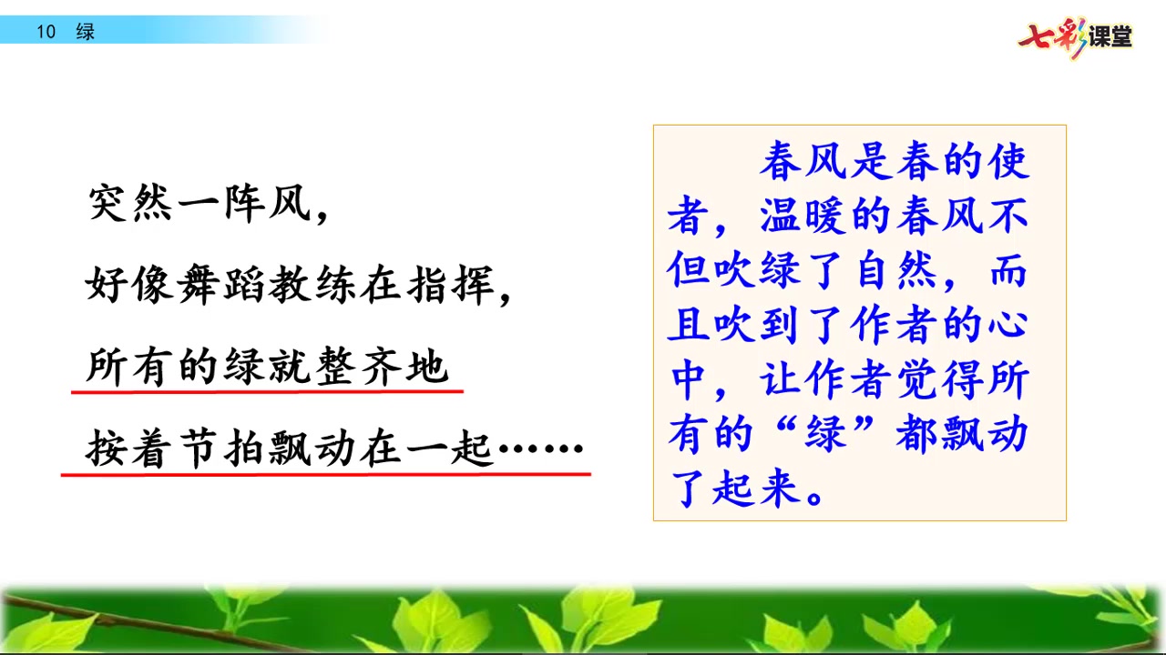 ...语文下册人教版预习微课 附知识点习题课件 小学四年级下册语文