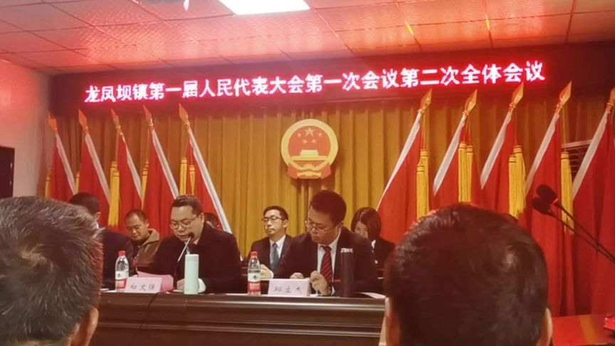 龙凤坝镇第一届人民代表大会ߑ�ߑ
